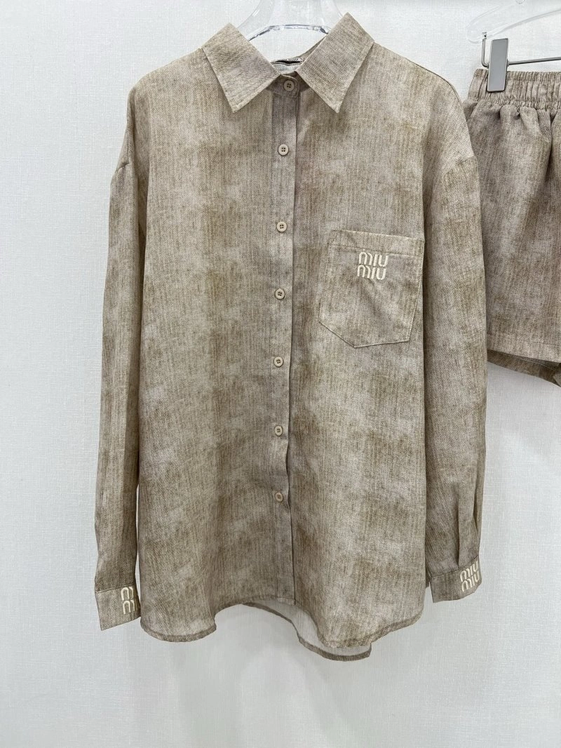 Brand-authenticated Miu Miu Short Suits