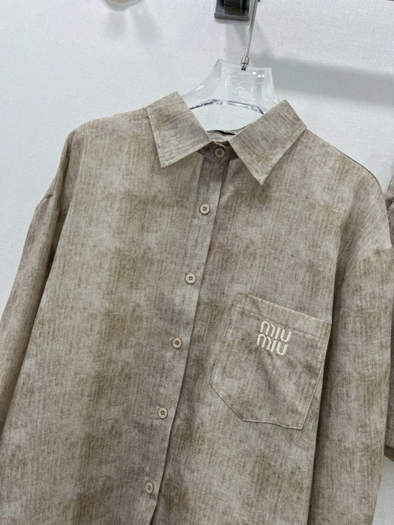 Brand-authenticated Miu Miu Short Suits
