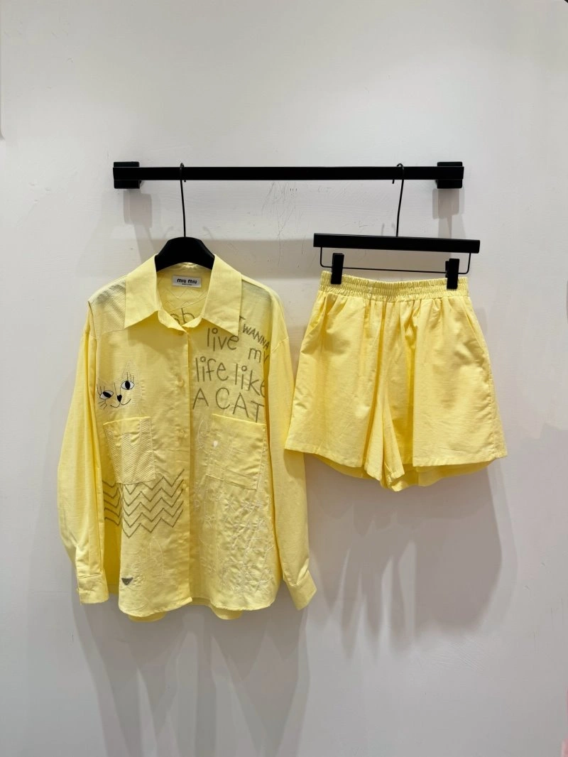 Miu Miu Short Suits
