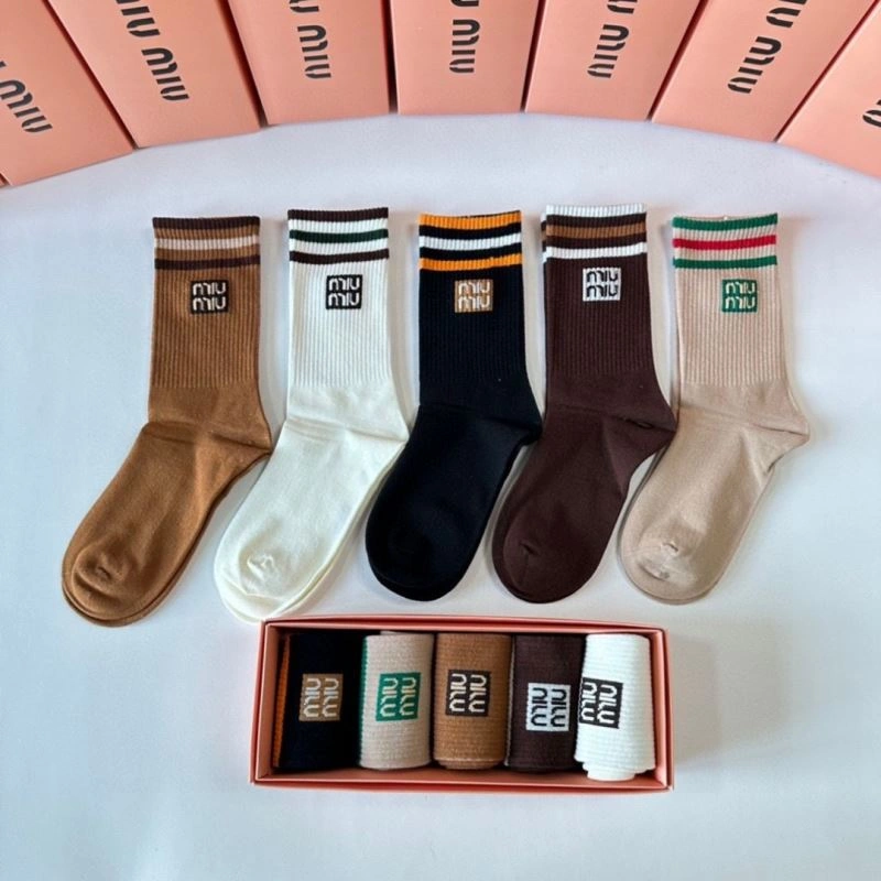 Brand-original Miu Miu Socks