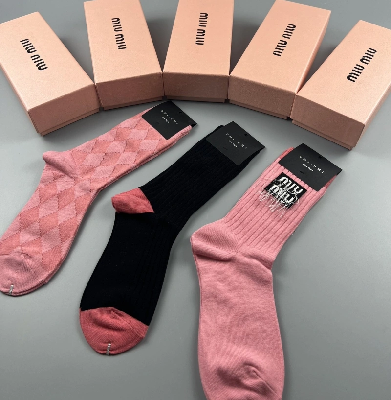 Precise copy Miu Miu Socks