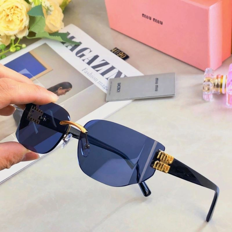 Brand-authenticated Miu Miu Sunglasses