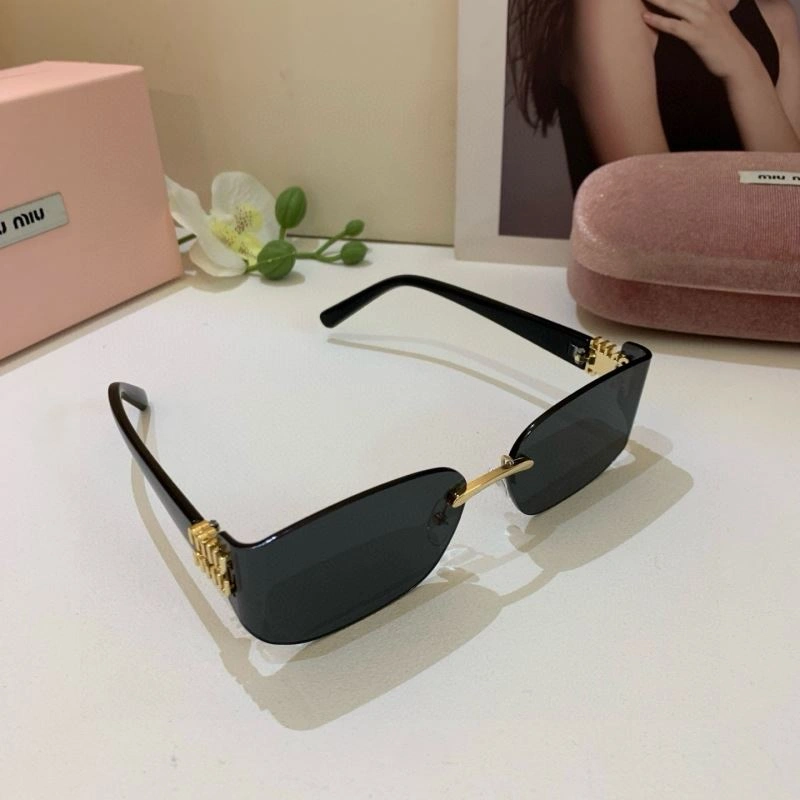 Brand-authenticated Miu Miu Sunglasses
