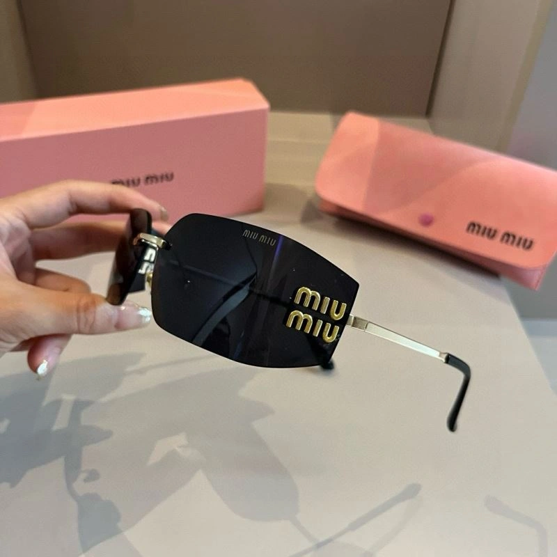Brand-authenticated Miu Miu Sunglasses