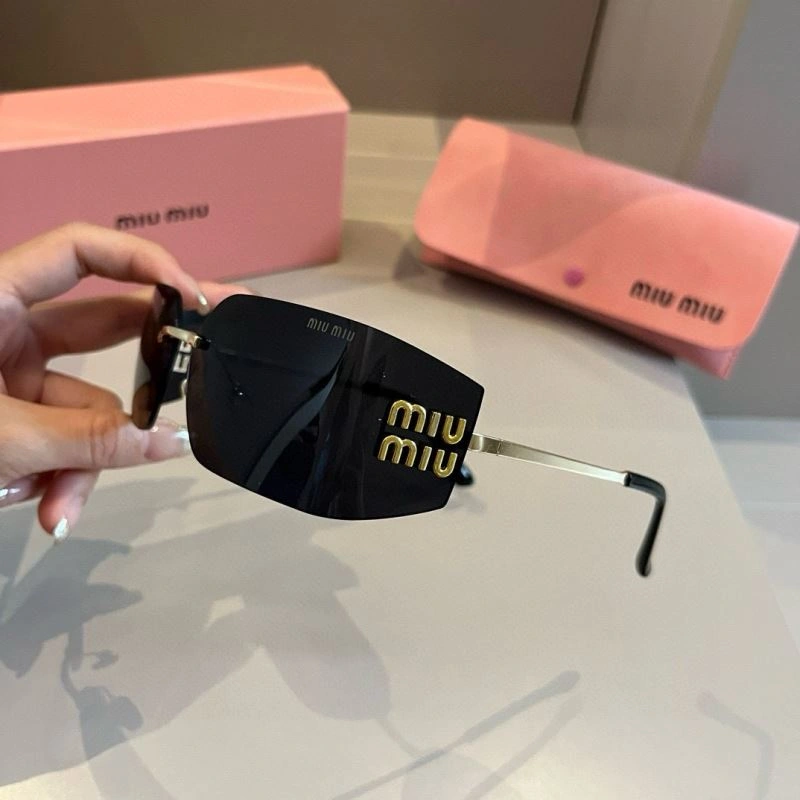 Brand-authenticated Miu Miu Sunglasses