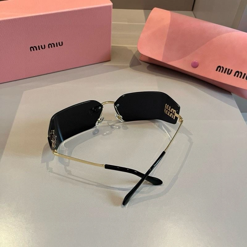 Brand-authenticated Miu Miu Sunglasses