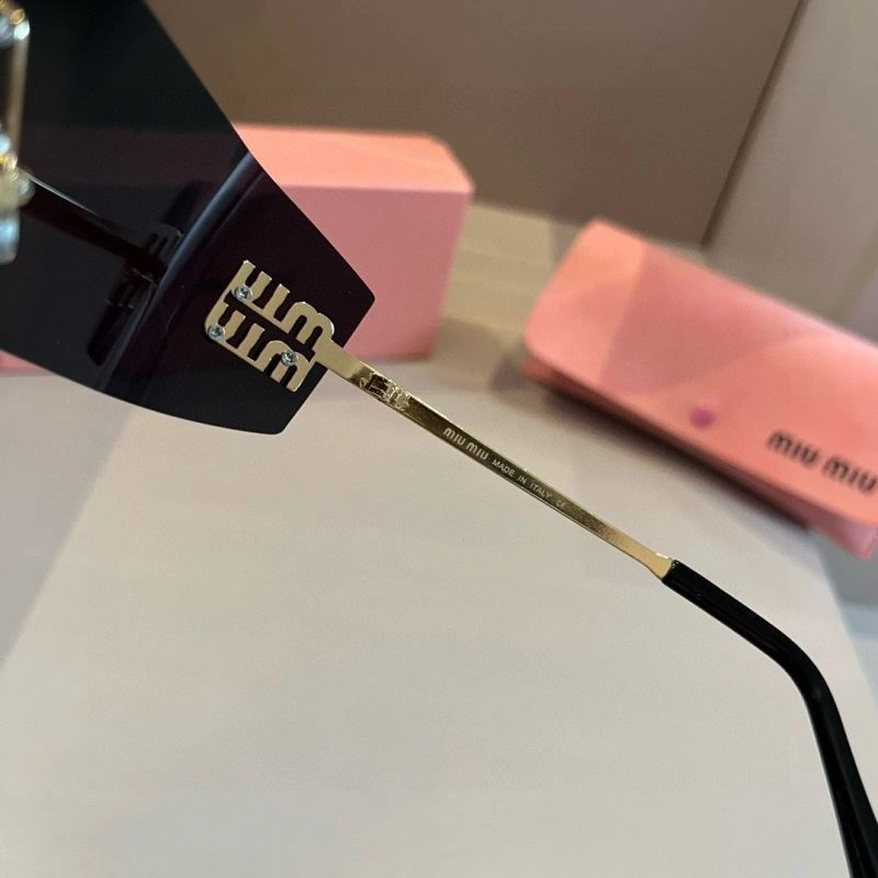 Brand-authenticated Miu Miu Sunglasses