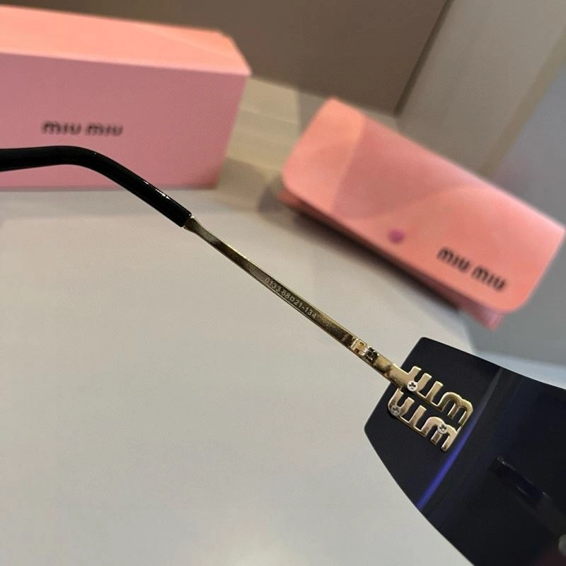 Brand-authenticated Miu Miu Sunglasses
