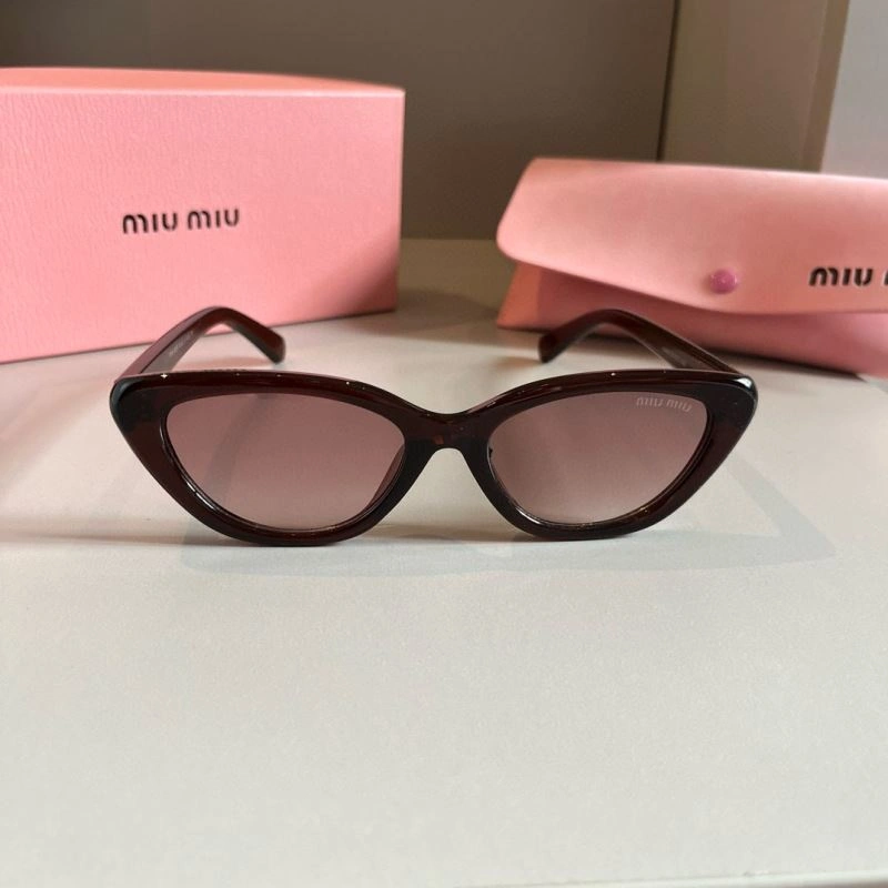 Brand-authenticated Miu Miu Sunglasses