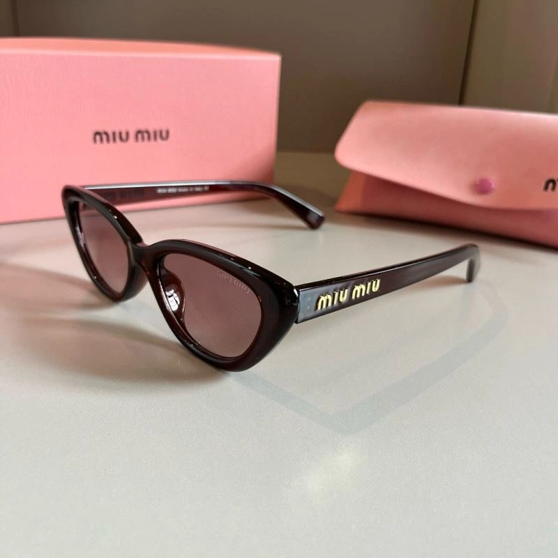 Brand-authenticated Miu Miu Sunglasses