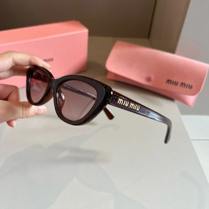 Brand-authenticated Miu Miu Sunglasses