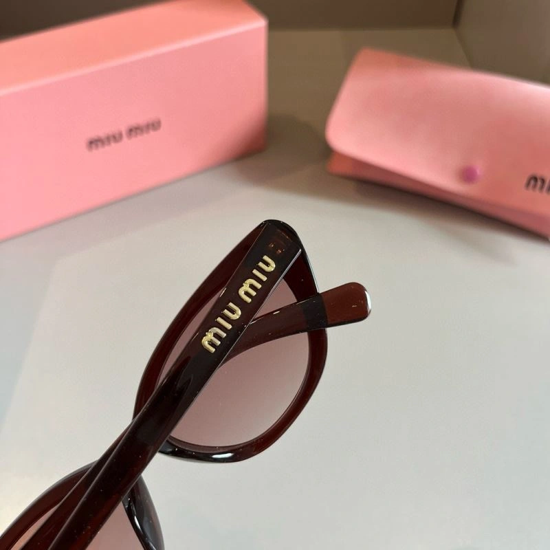 Brand-authenticated Miu Miu Sunglasses