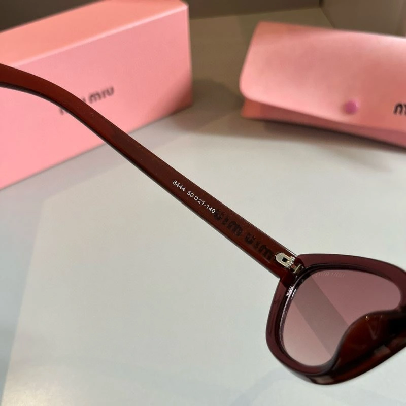 Brand-authenticated Miu Miu Sunglasses