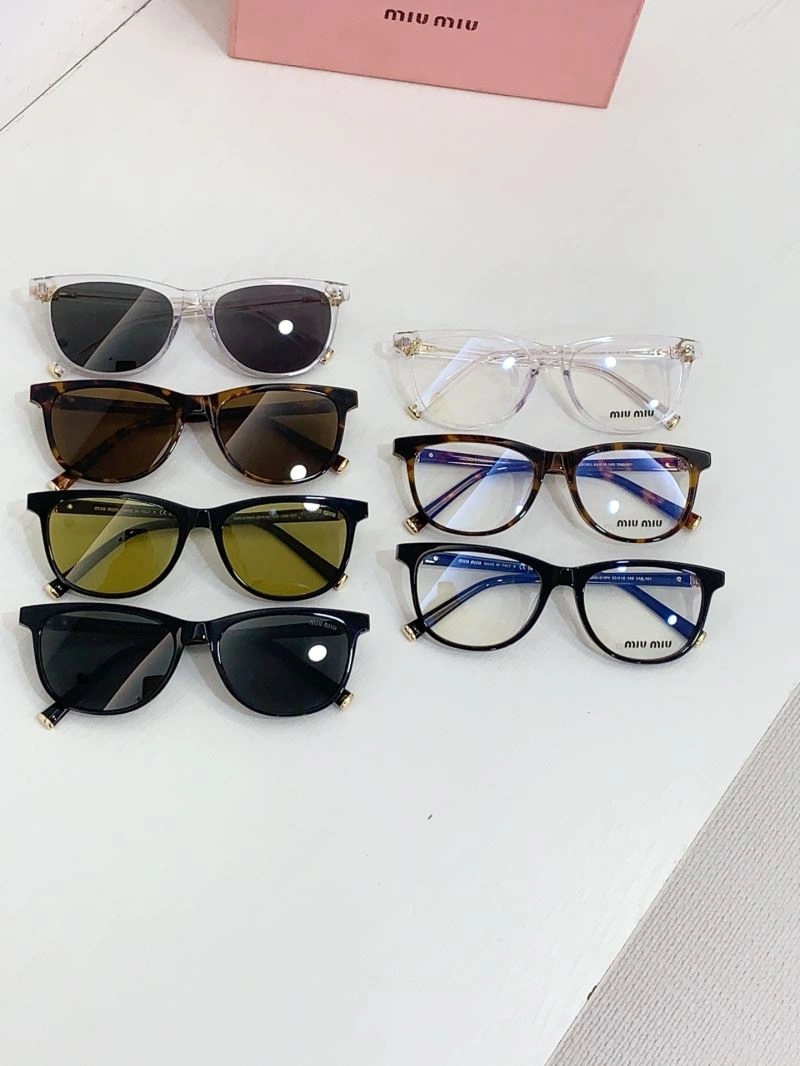 Brand-authenticated Miu Miu Sunglasses
