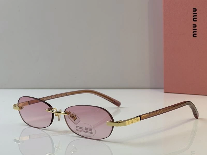 Brand-authenticated Miu Miu Sunglasses
