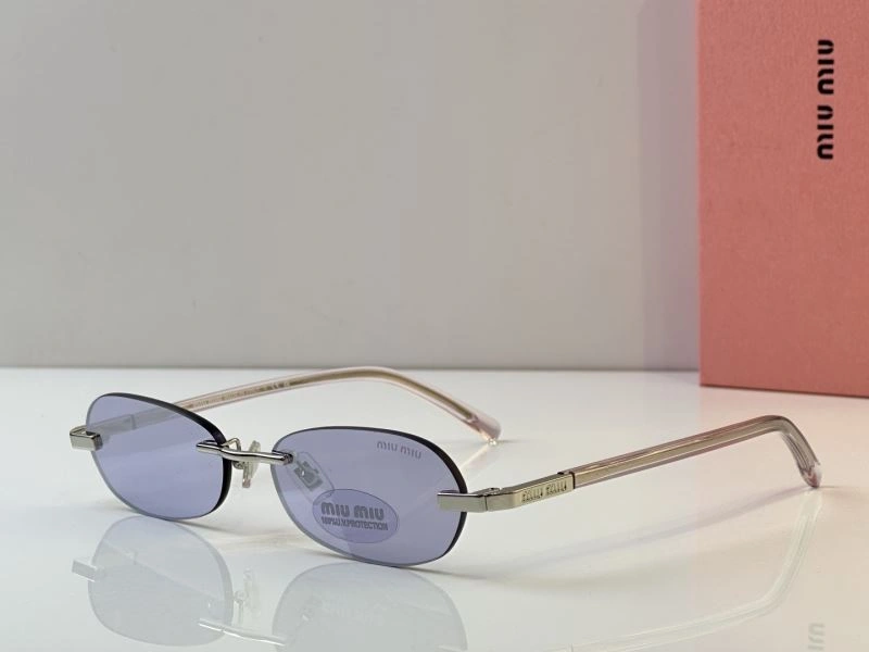 Brand-authenticated Miu Miu Sunglasses