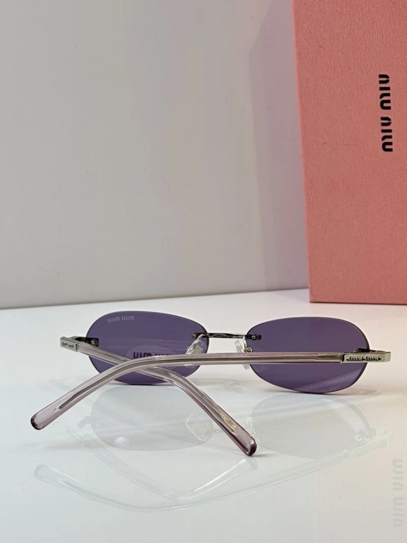 Brand-authenticated Miu Miu Sunglasses
