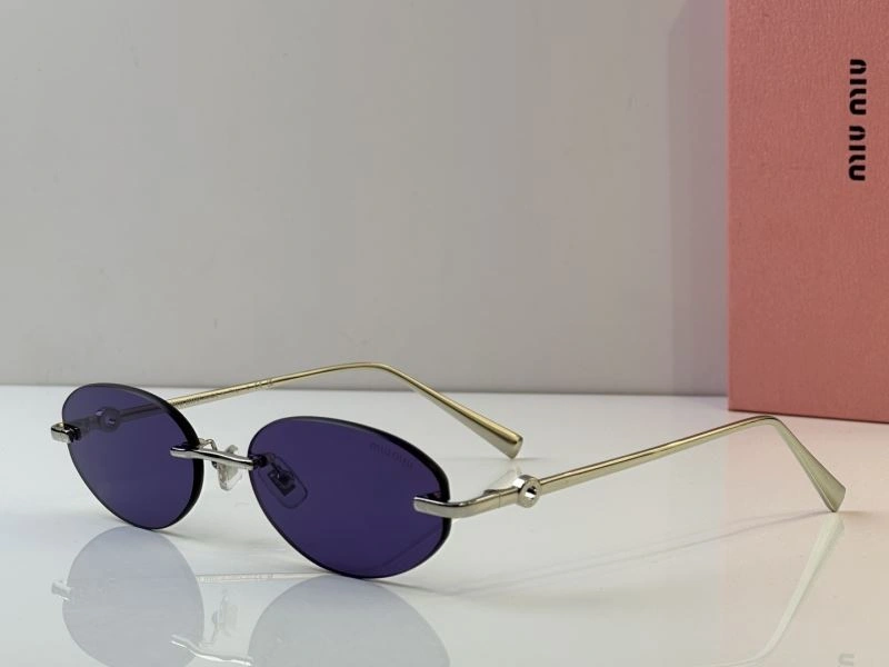 Brand-authenticated Miu Miu Sunglasses
