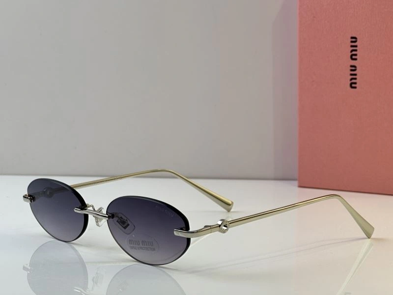 Brand-authenticated Miu Miu Sunglasses