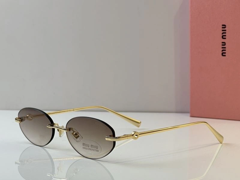 Brand-authenticated Miu Miu Sunglasses