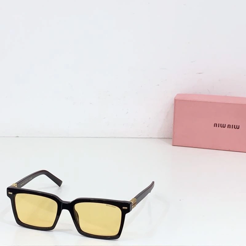 Brand-authenticated Miu Miu Sunglasses
