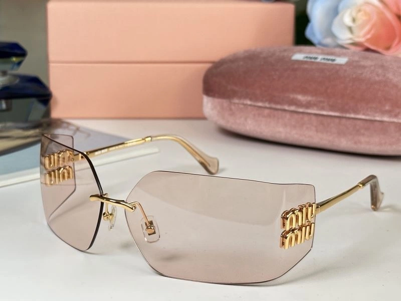 Brand-authenticated Miu Miu Sunglasses