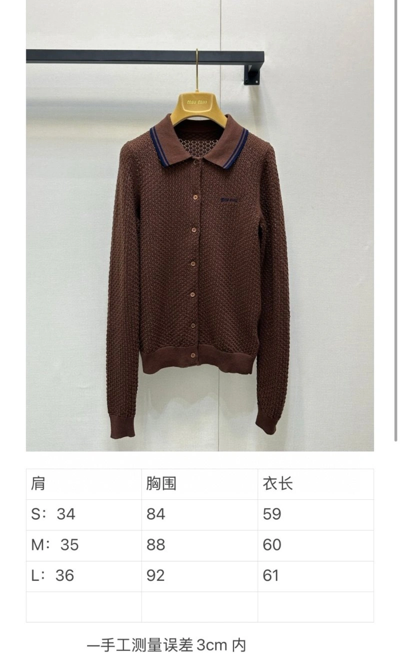 Budget-friendly Miu Miu Sweaters
