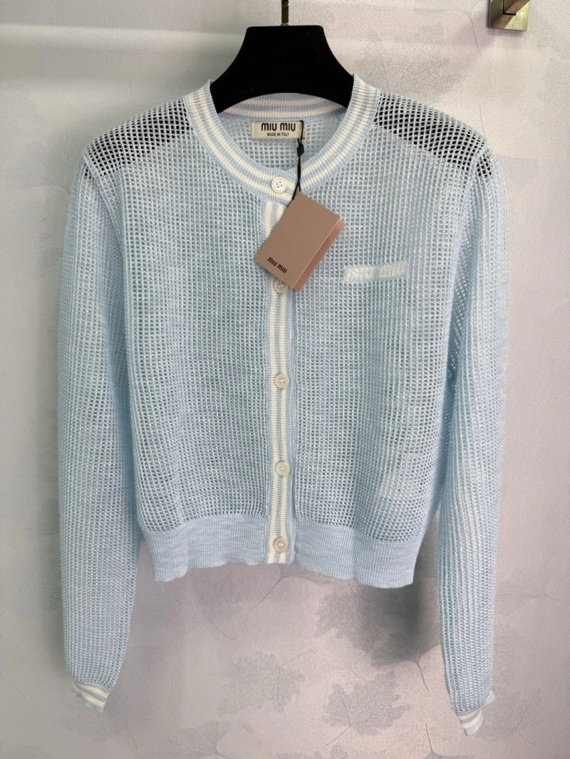 Brand-authenticated Miu Miu Sweaters
