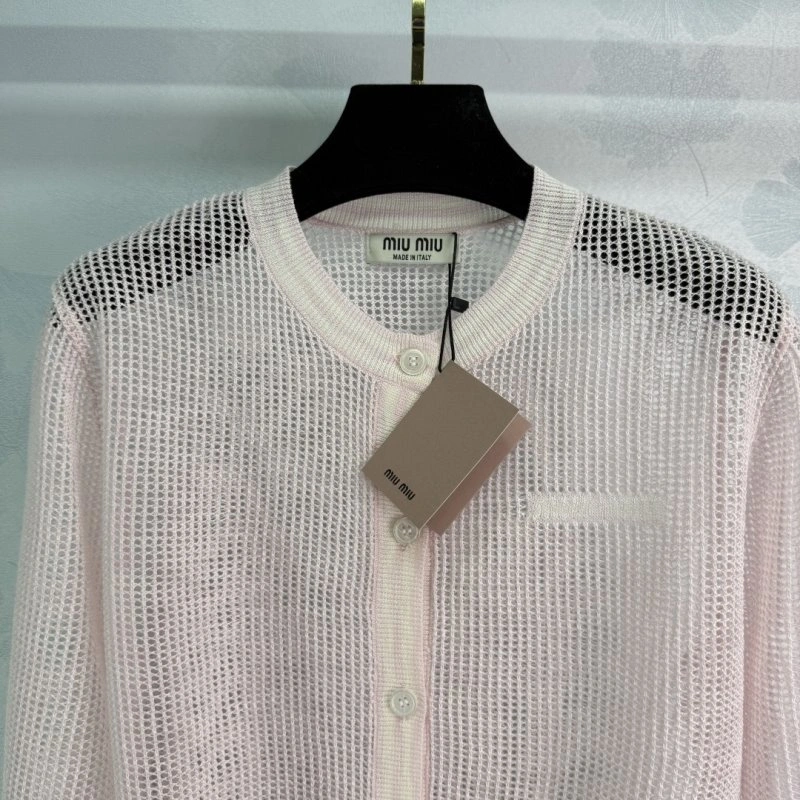 Brand-authenticated Miu Miu Sweaters