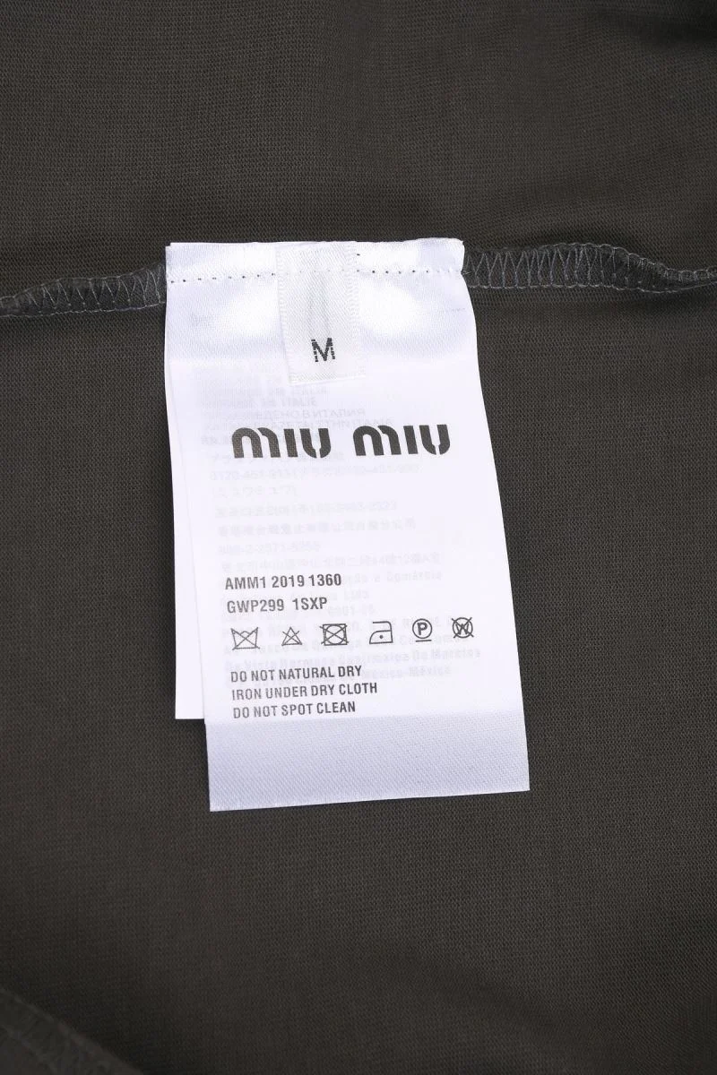 Original Miu Miu T-Shirts
