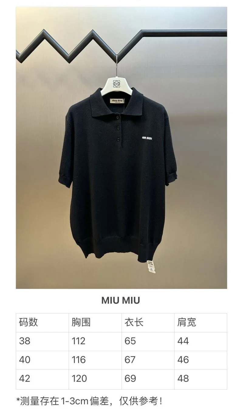 Factory-made Miu Miu T-Shirts