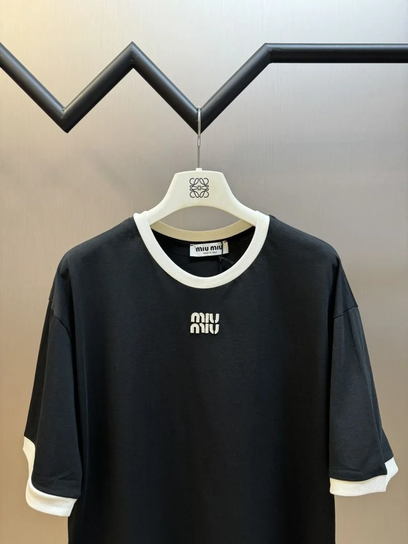 Precise copy Miu Miu T-Shirts