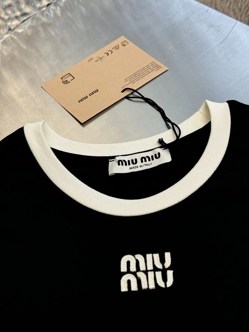 Precise copy Miu Miu T-Shirts