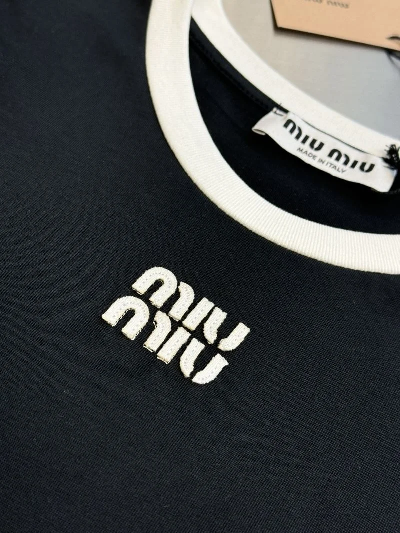 Precise copy Miu Miu T-Shirts
