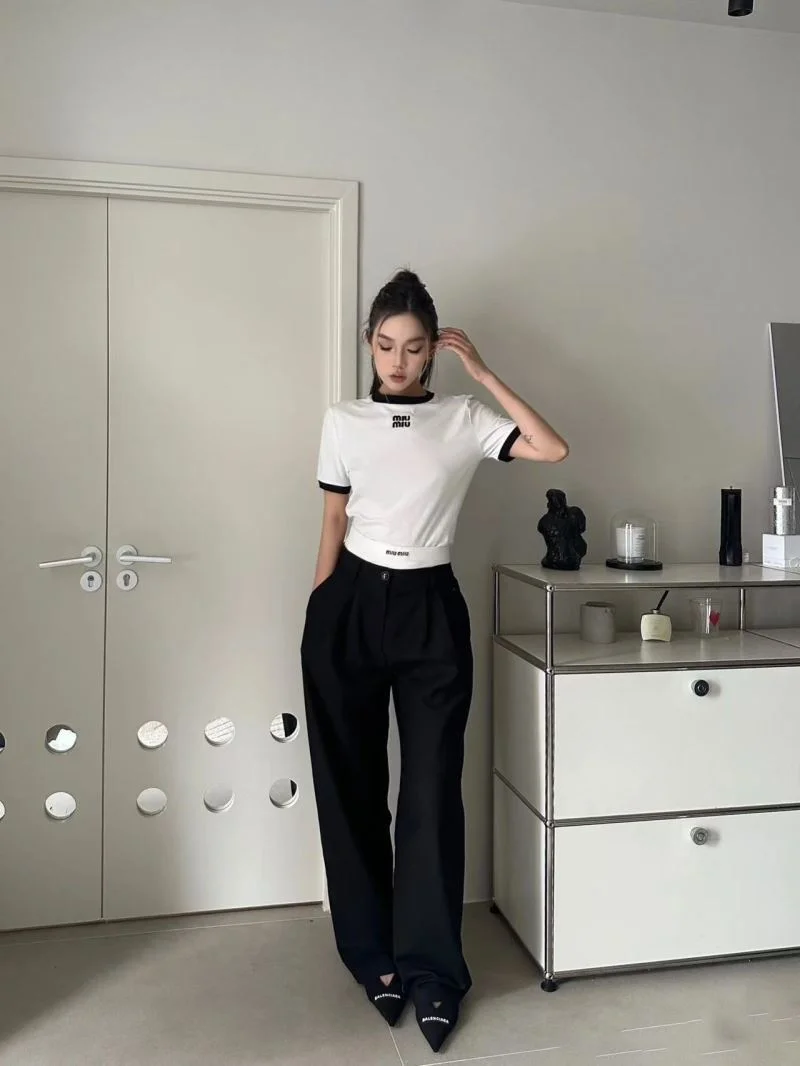 Precise copy Miu Miu T-Shirts
