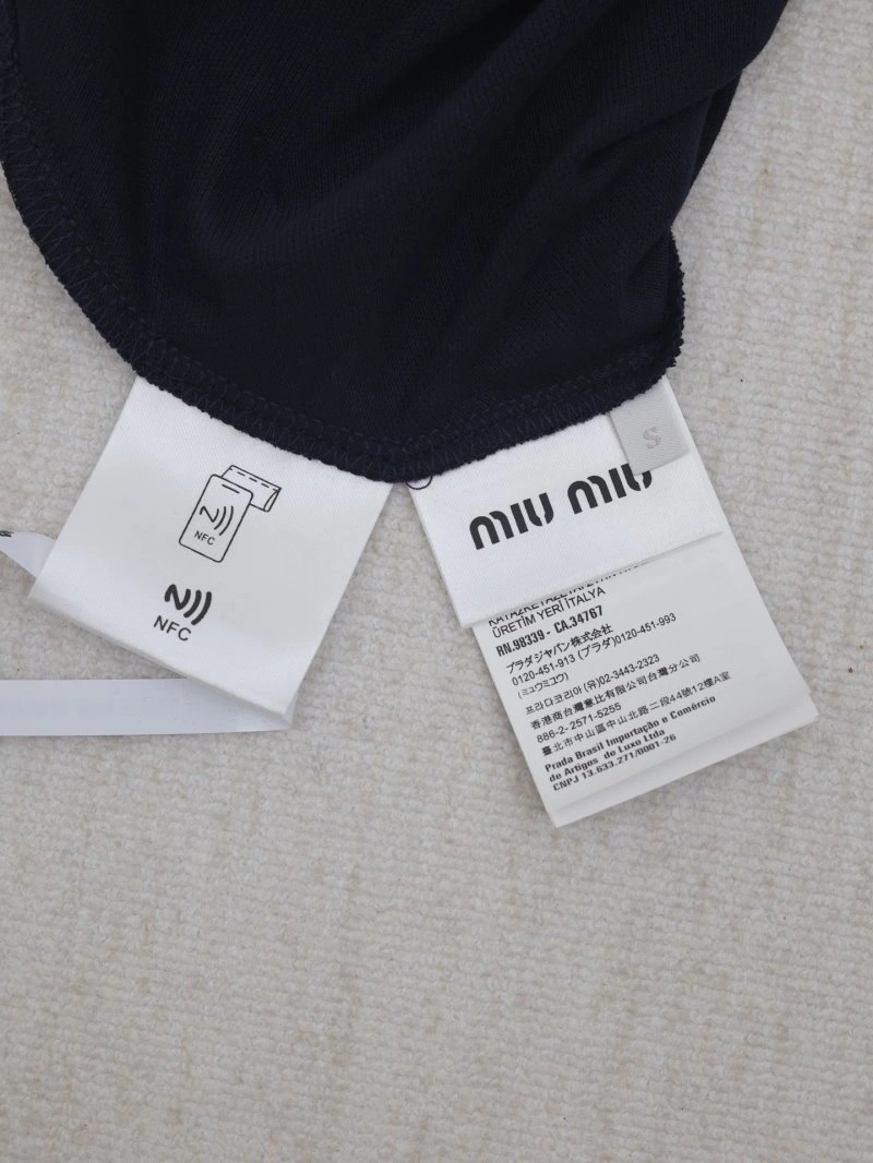 Exact replica Miu Miu T-Shirts