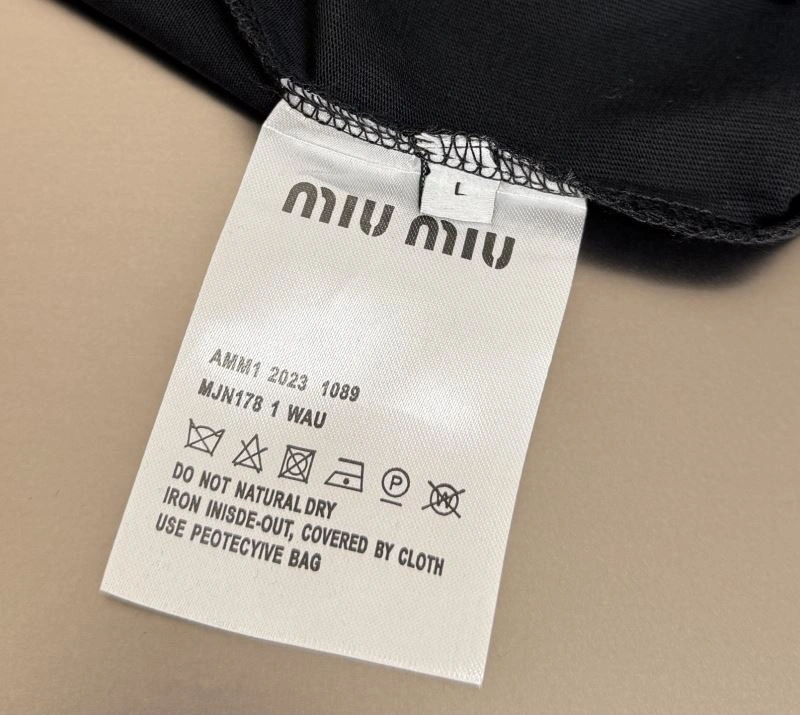 Exact replica Miu Miu T-Shirts
