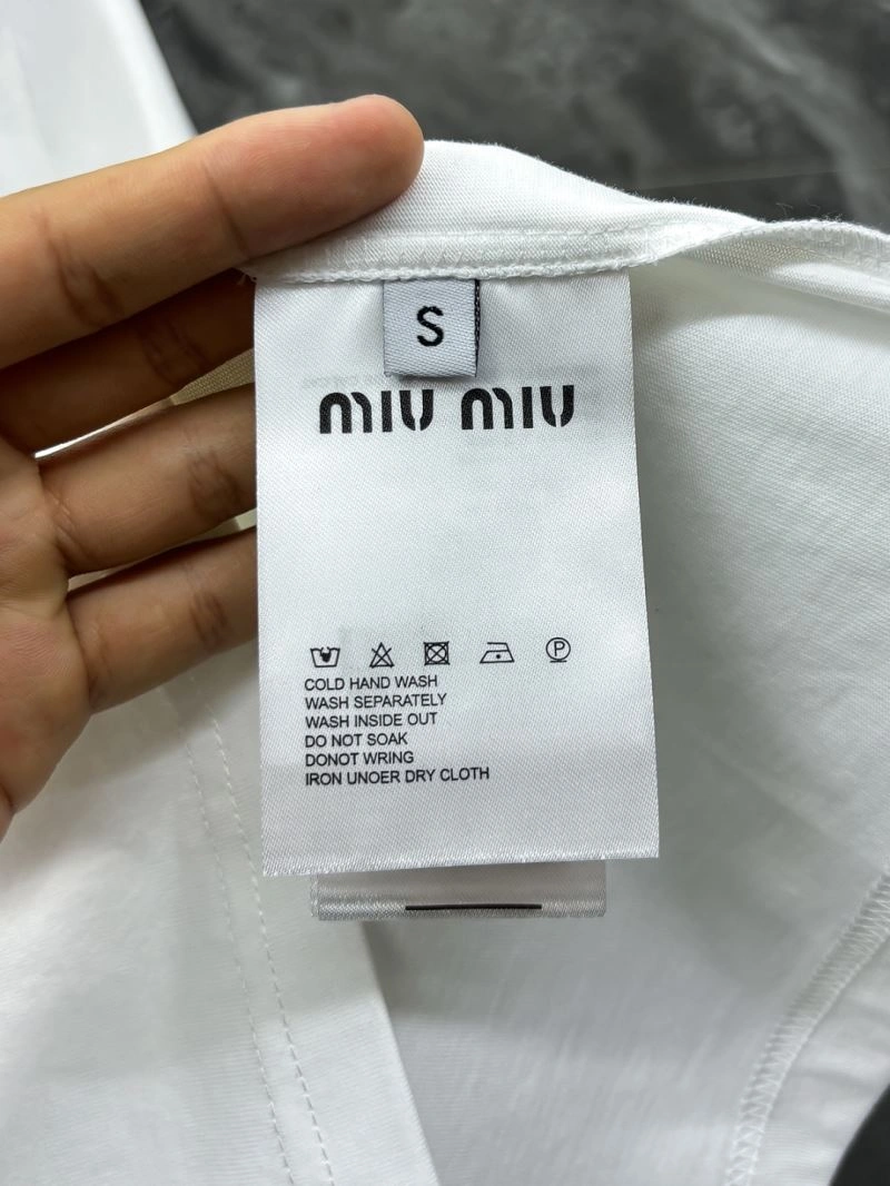 Brand-original Miu Miu T-Shirts