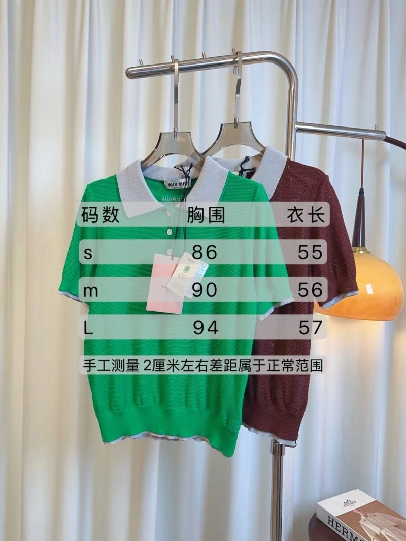 Mirror quality Miu Miu T-Shirts