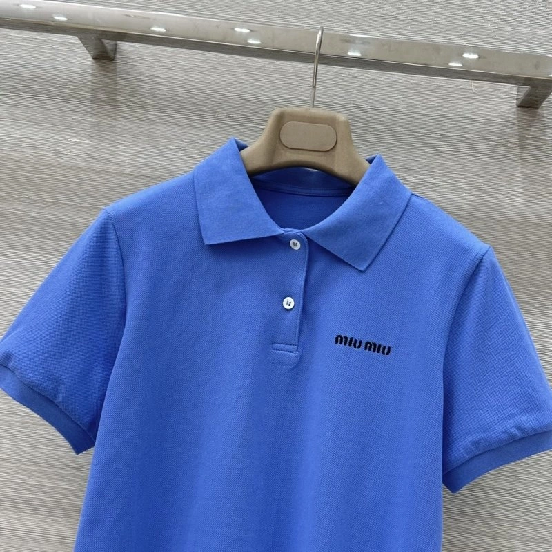 Brand-authenticated Miu Miu T-Shirts