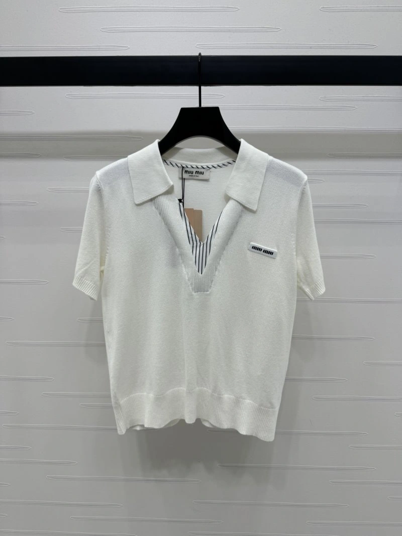 Exact replica Miu Miu T-Shirts