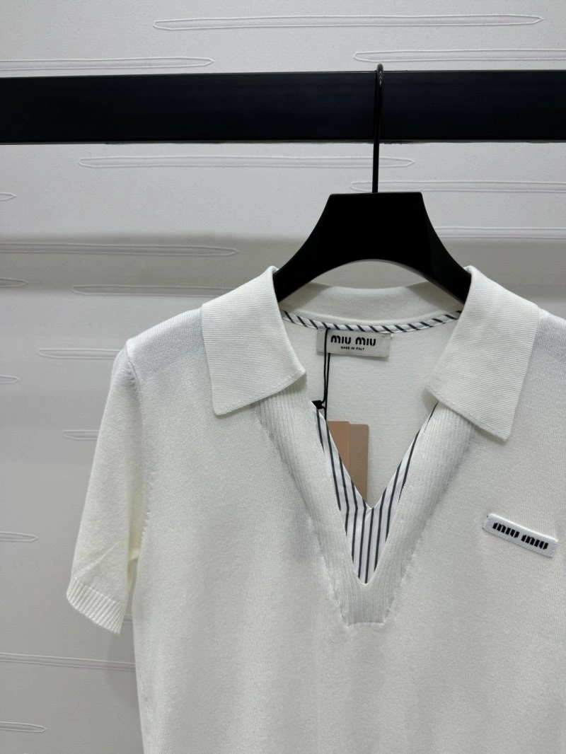 Exact replica Miu Miu T-Shirts
