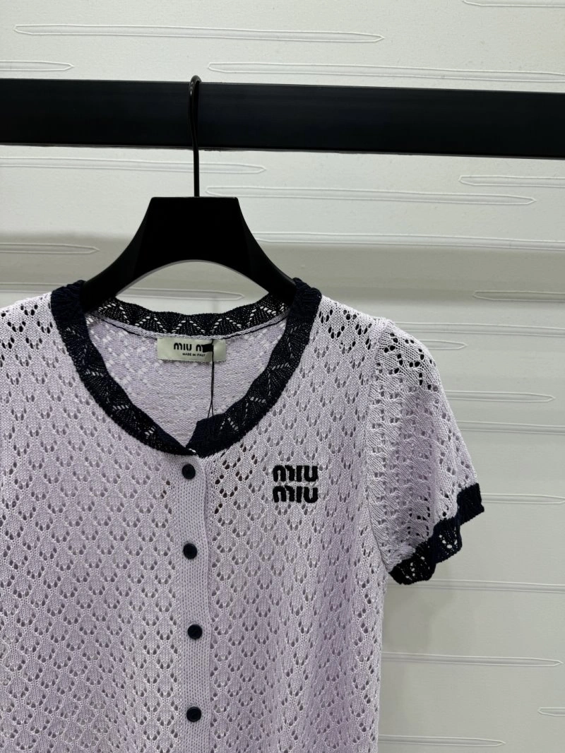 Precise copy Miu Miu T-Shirts