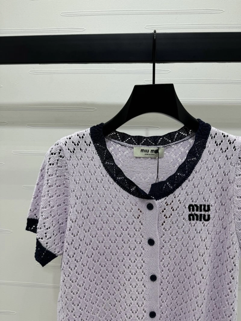 Precise copy Miu Miu T-Shirts