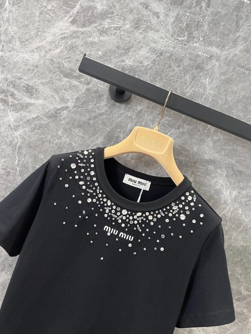 Precise copy Miu Miu T-Shirts
