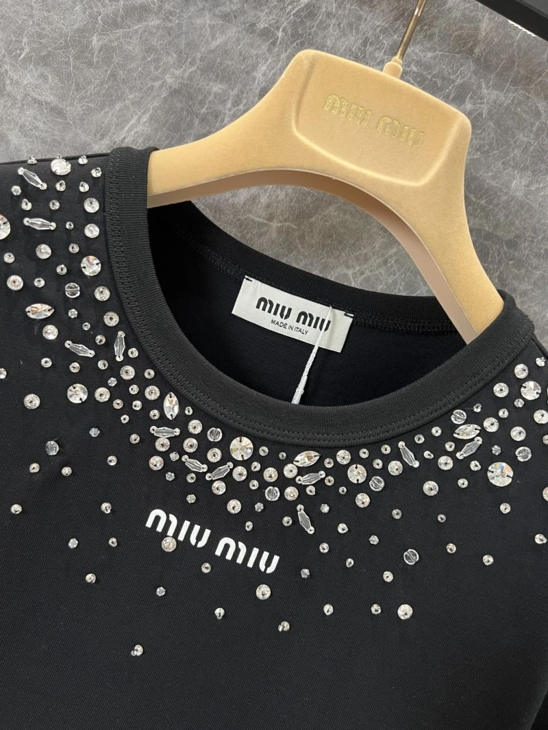 Precise copy Miu Miu T-Shirts