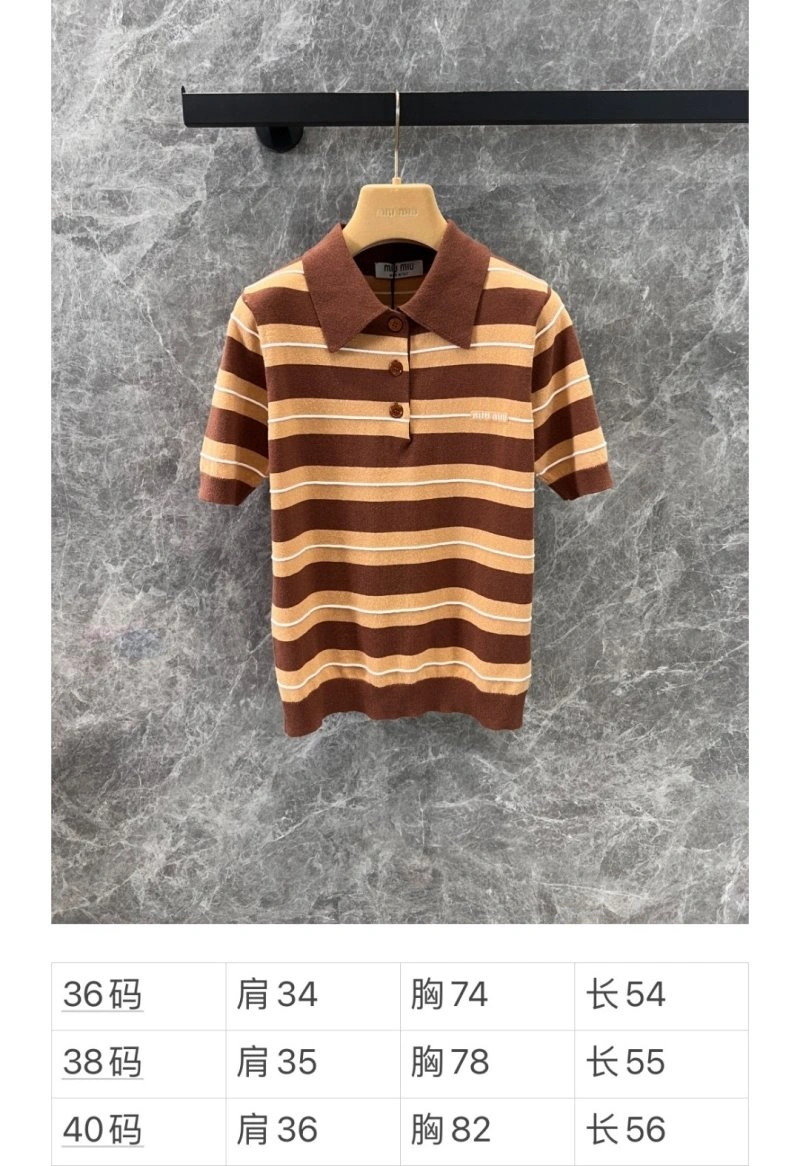 Original Miu Miu T-Shirts