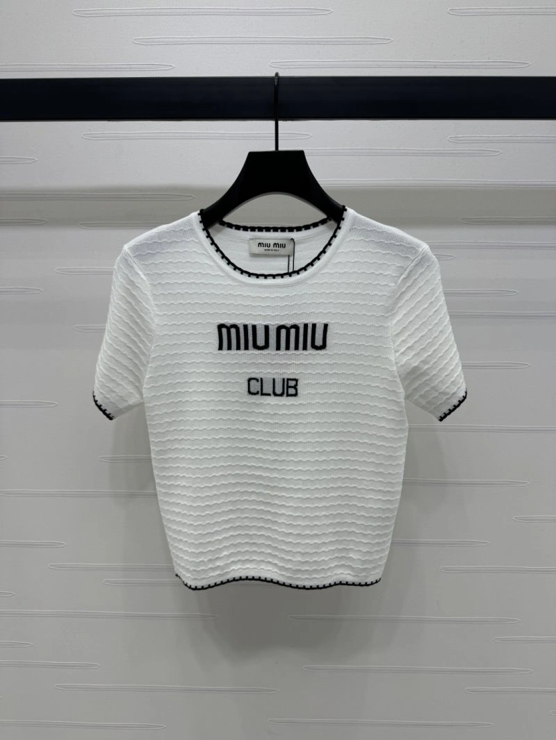 High accuracy Miu Miu T-Shirts