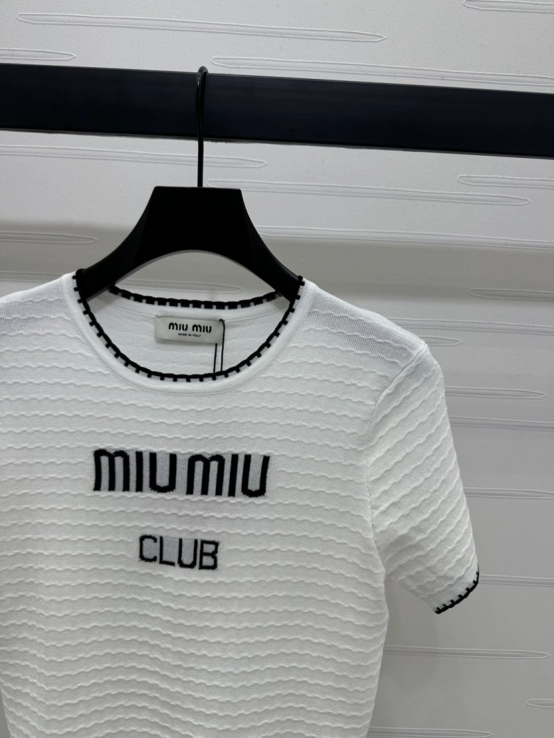 High accuracy Miu Miu T-Shirts