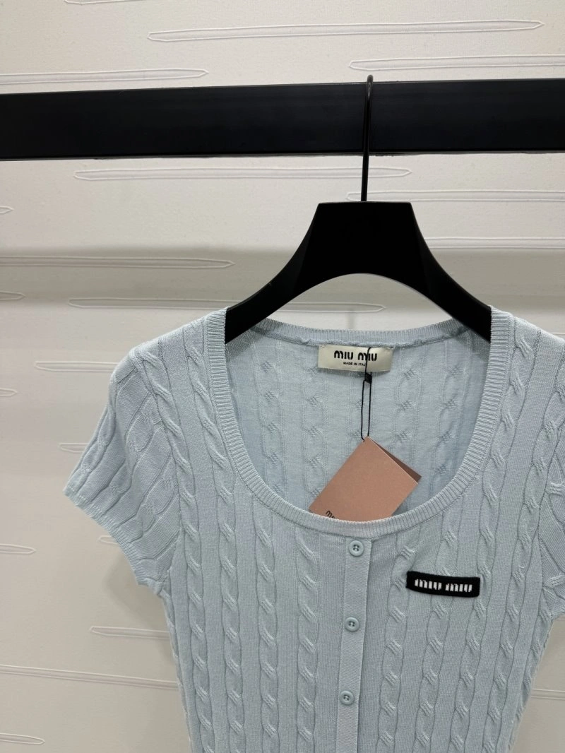Precise copy Miu Miu T-Shirts